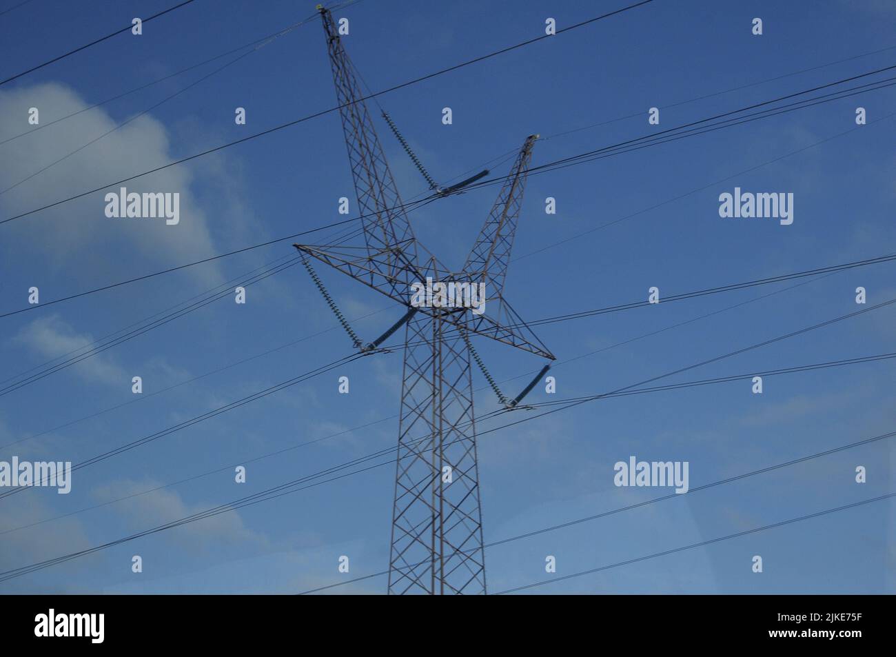 Electric wirre poles hi-res stock photography and images - Alamy