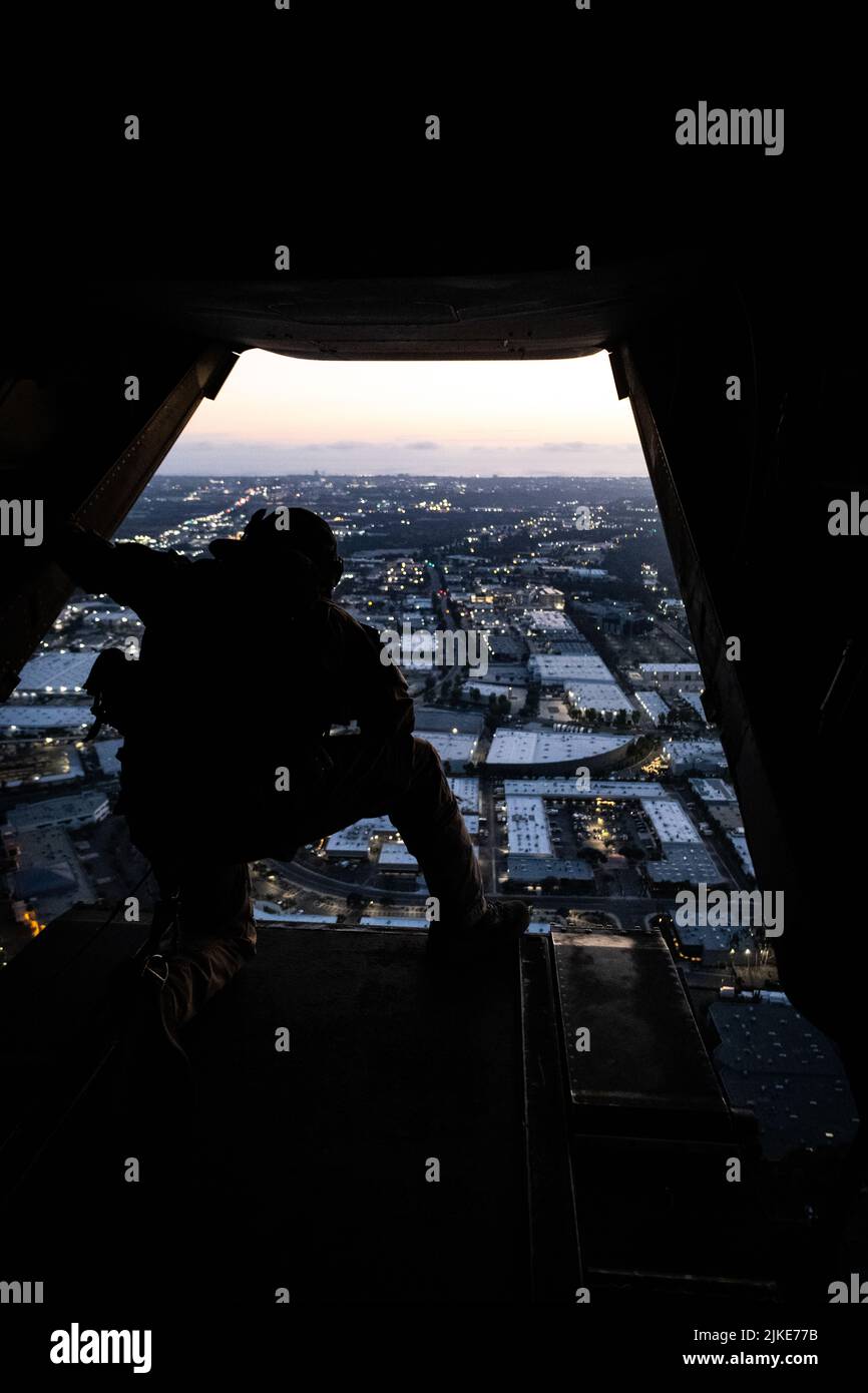 U.S. Marine Corps Sgt. Felipe Jr. Lua, a crew chief with Marine Medium ...