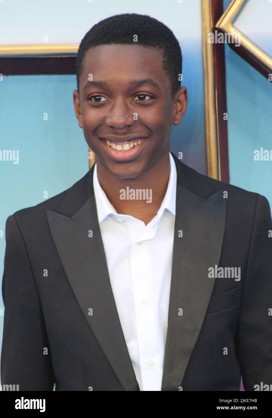 London, UK. Kieron L. Dyer at the UK Gala Screening of Thor: Love and ...