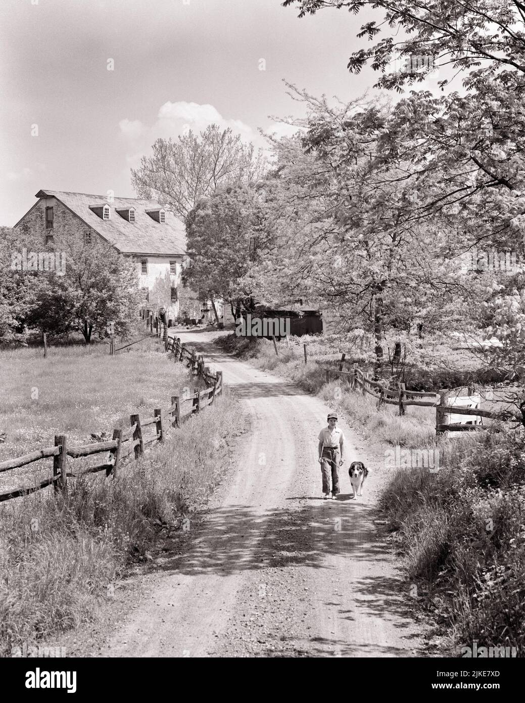 Farmers boy in barn hi-res stock photography and images - Alamy