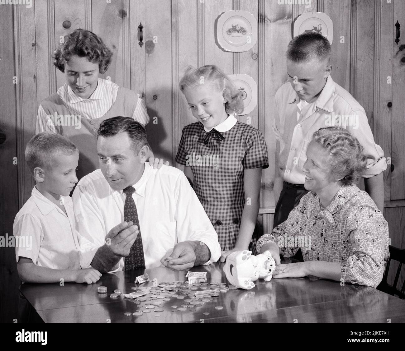 Parents money vintage hi-res stock photography and images - Alamy