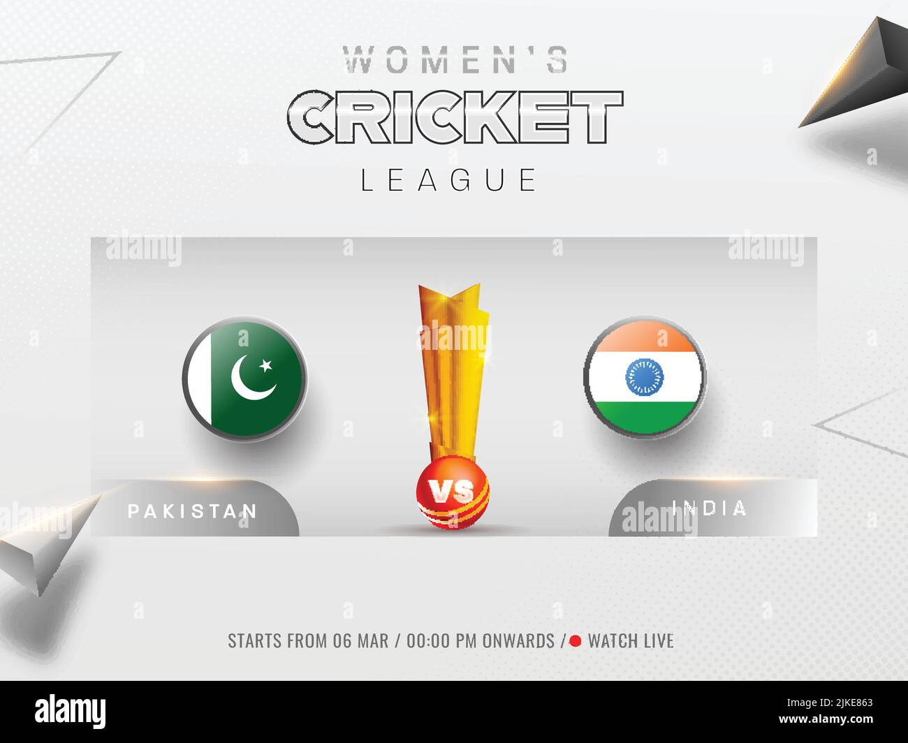Women's t20 world cup trophy hi-res stock photography and images - Alamy