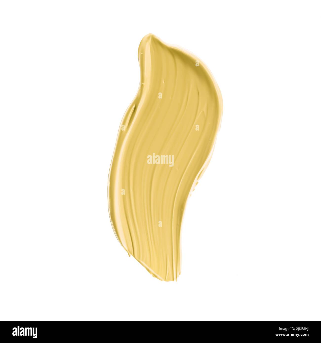 Pastel gold beauty swatch, skincare and makeup cosmetic product sample ...