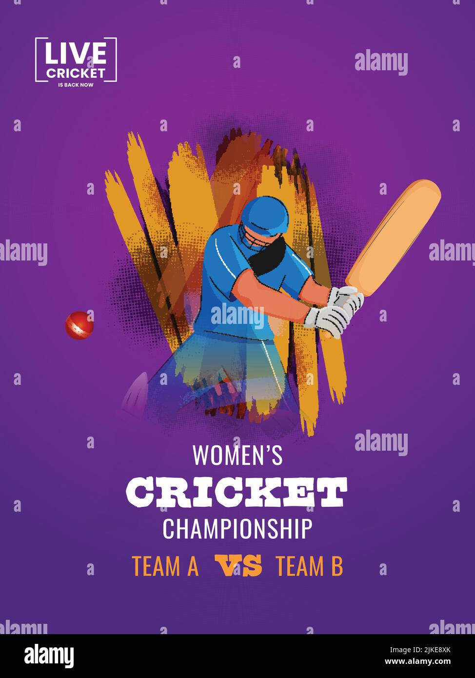 India women's cricket team Stock Vector Images - Alamy