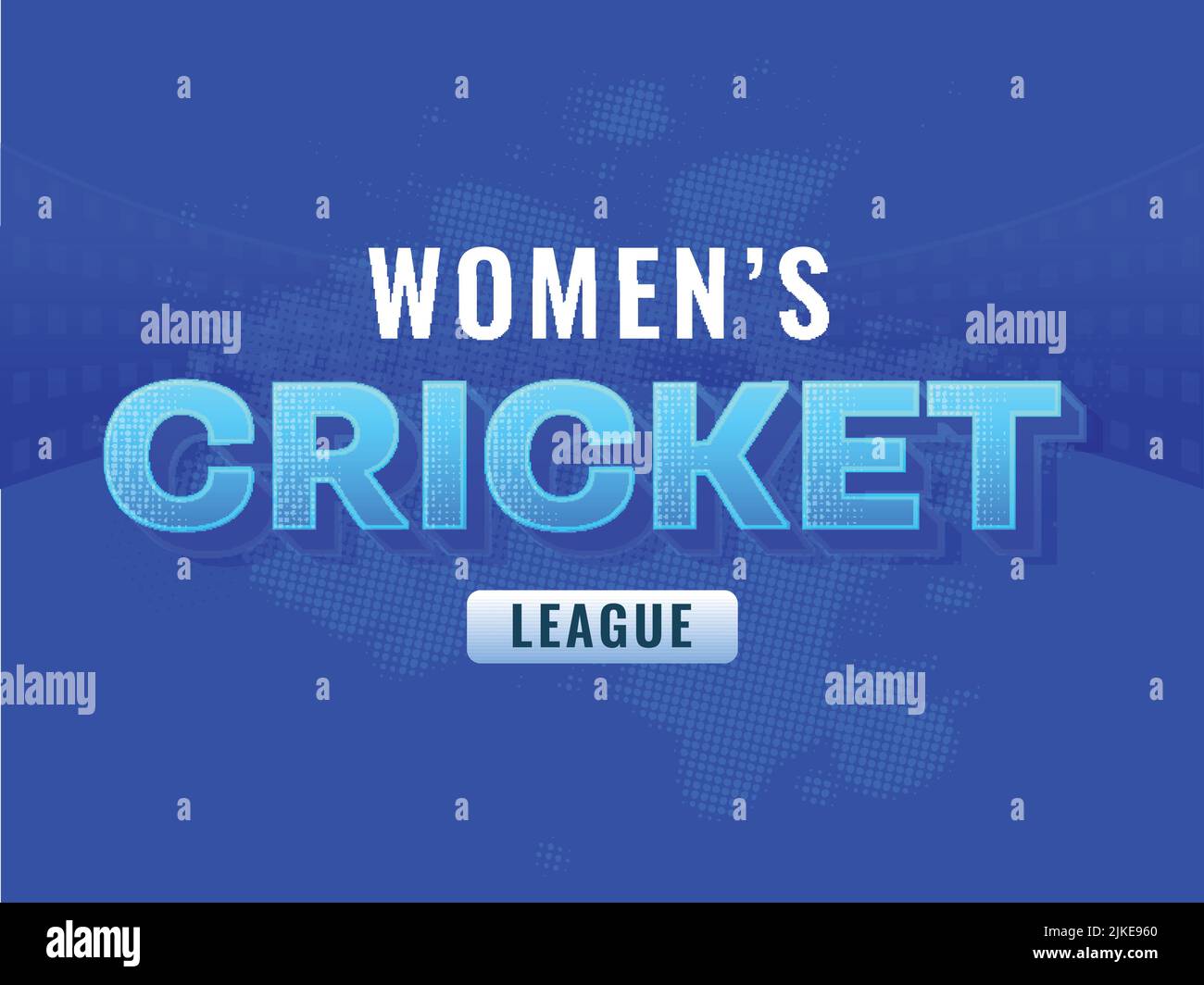 Womens cricket league Stock Vector Images - Alamy