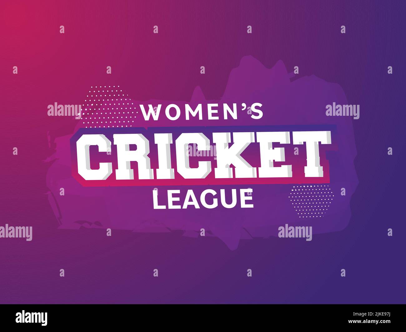 Female cricket purple hi-res stock photography and images - Alamy