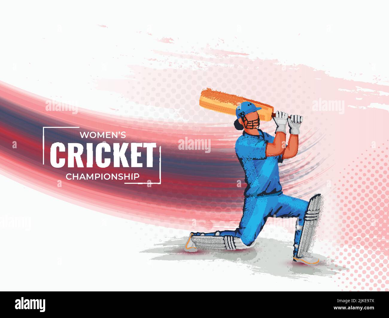 Womens cricket player Stock Vector Images - Alamy