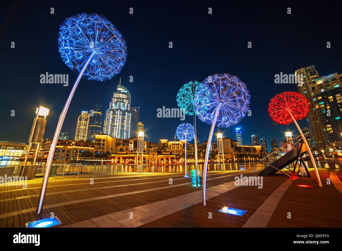 Dubai flower lanterns hi-res stock photography and images - Alamy