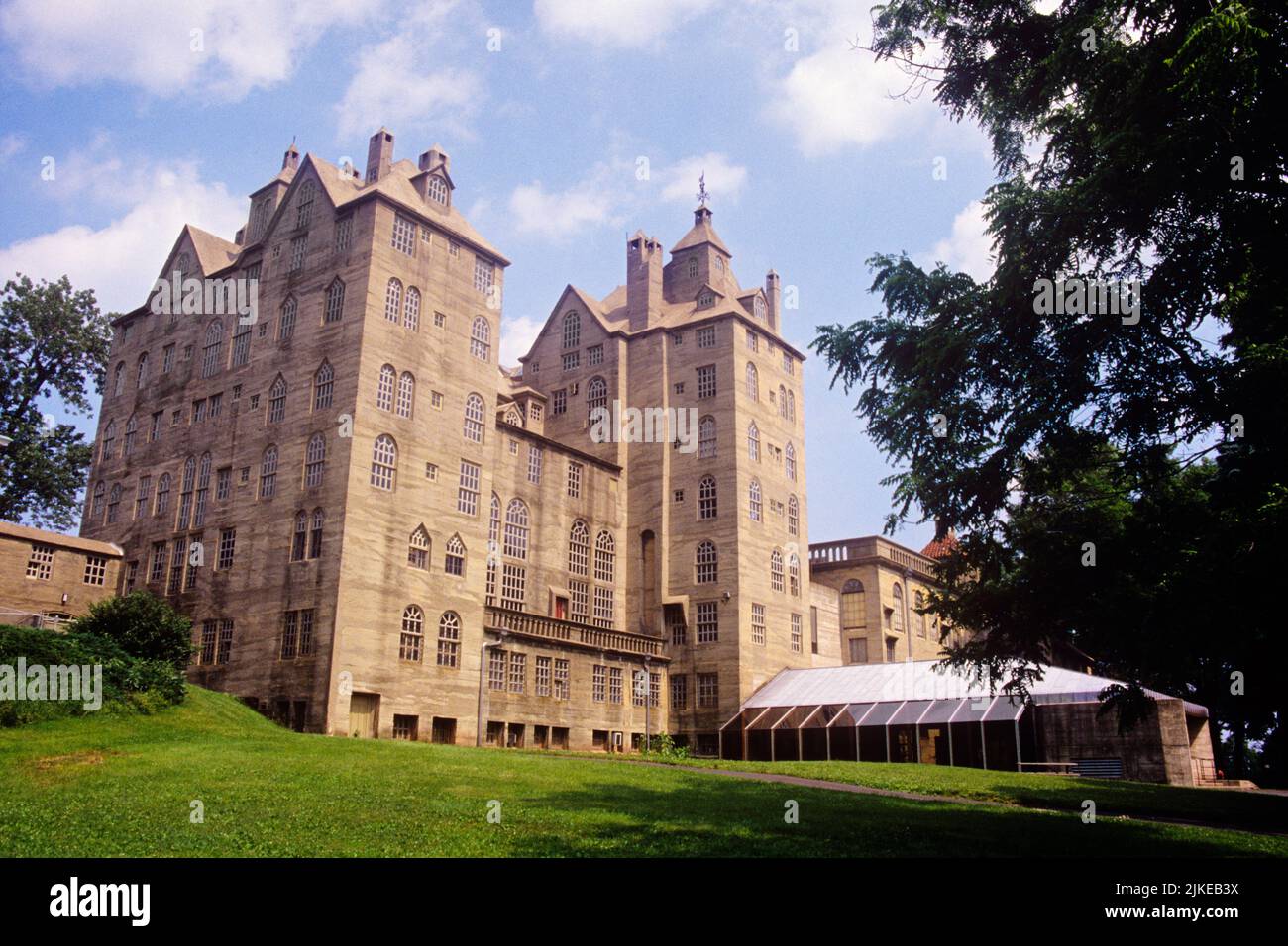 1990s THE MERCER MUSEUM HOUSED IN FONTHILL CASTLE HOLDS ITEMS OF EARLY ...