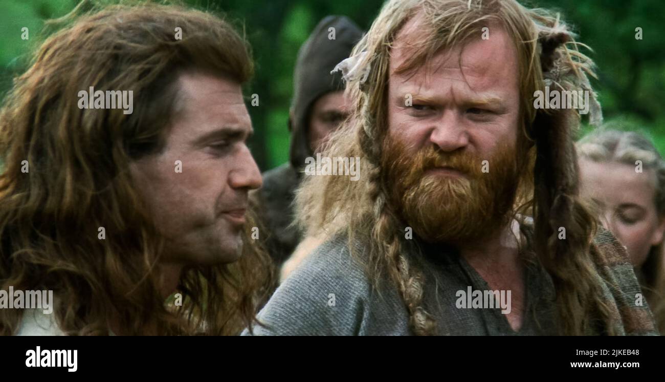 Braveheart 1995 brendan gleeson mel hi-res stock photography and images ...