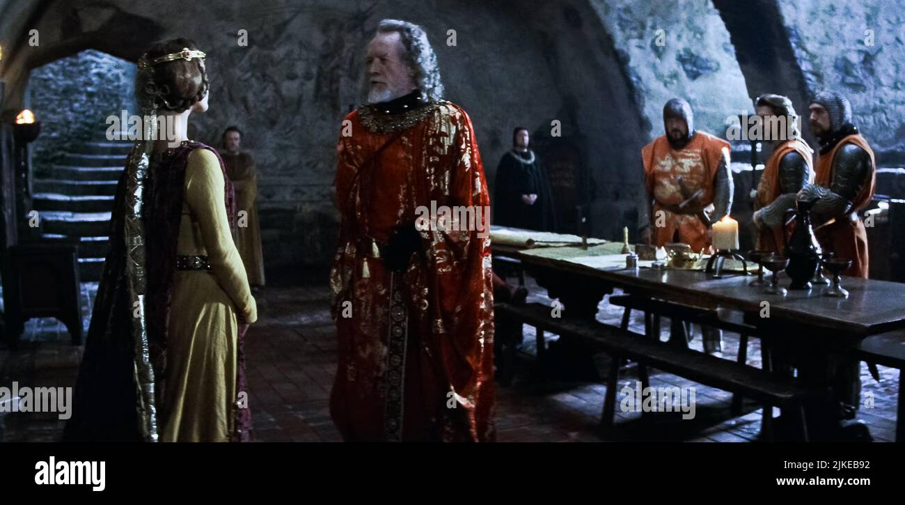 USA.Sophie Marceau and Patrick McGoohan in a scene from the (C ...