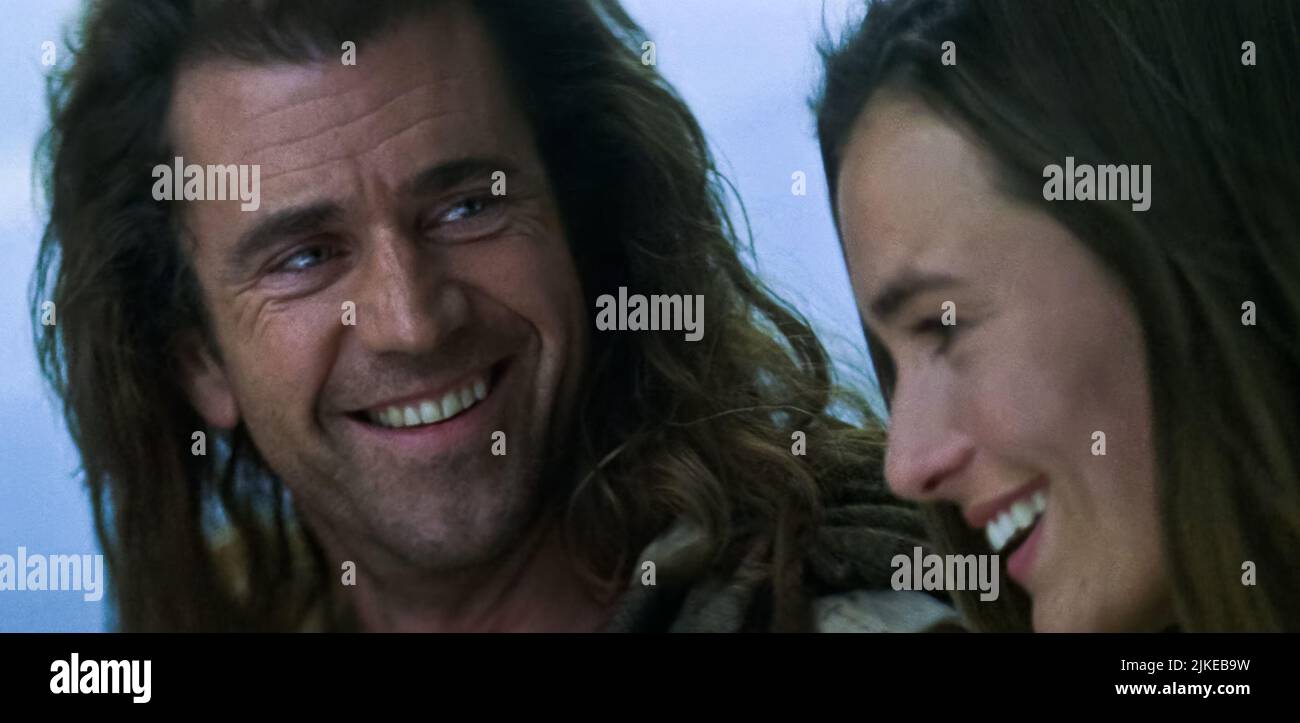 USA. Mel Gibson and Catherine McCormack in a scene from the (C ...