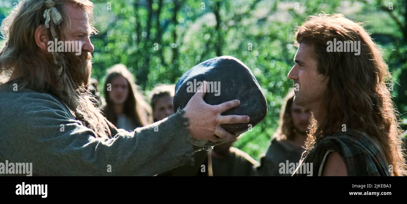 USA. Mel Gibson, Brendan Gleeson in a scene from the (C)Paramount ...