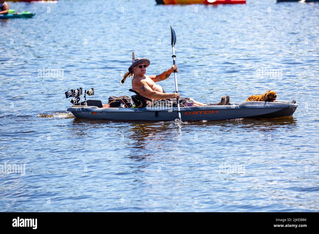 Wausau, Wisconsin, USA, July, 30, 2022: 8th Annual Paddle Pub Crawl on ...