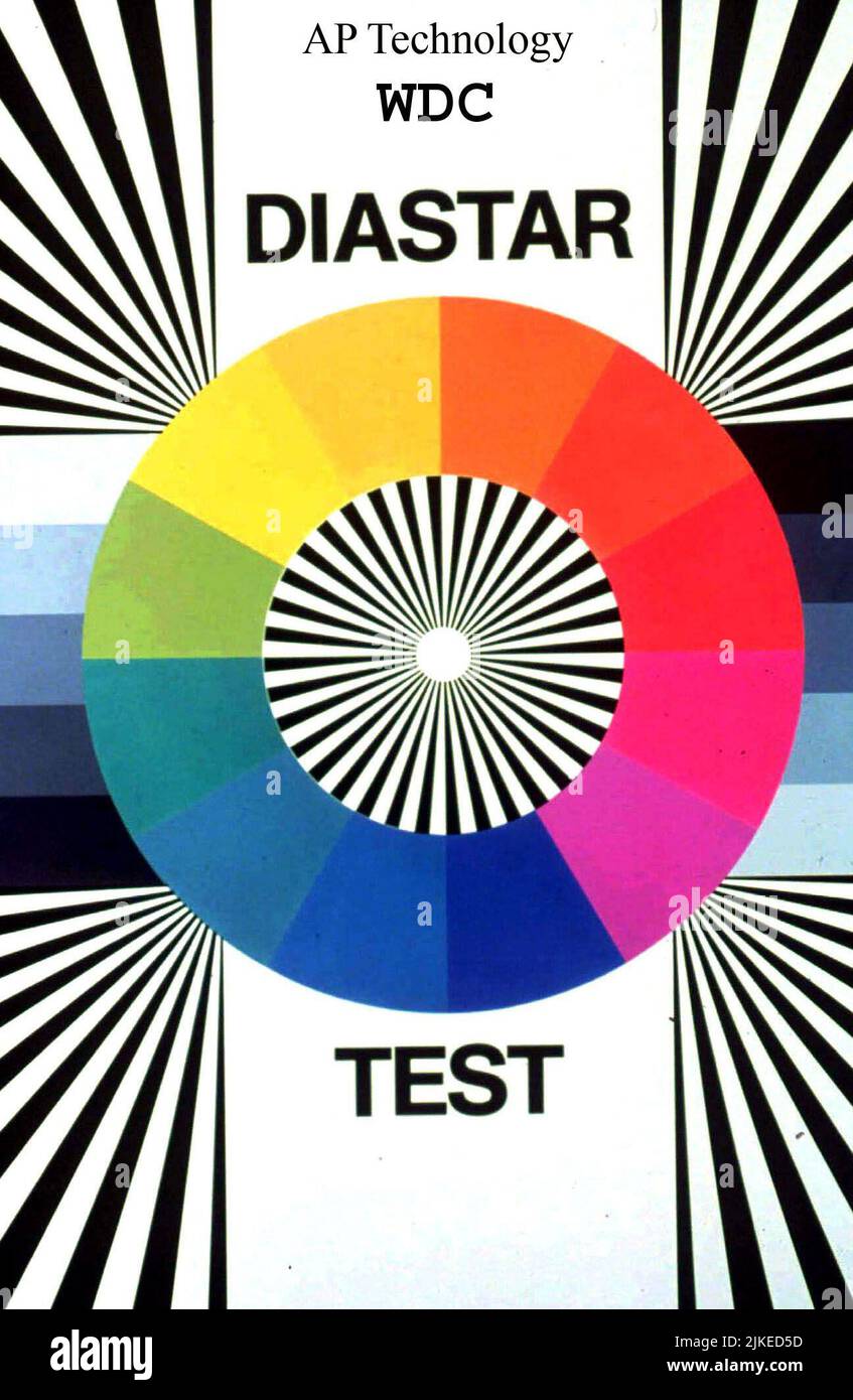 Diastar test hi-res stock photography and images - Alamy