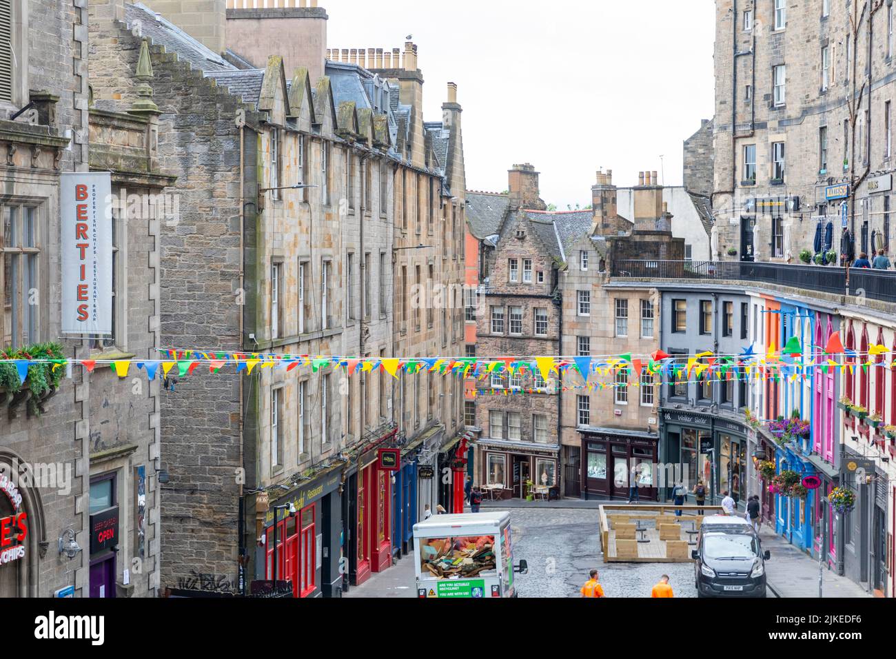 Victoria Street Edinburgh Scotland