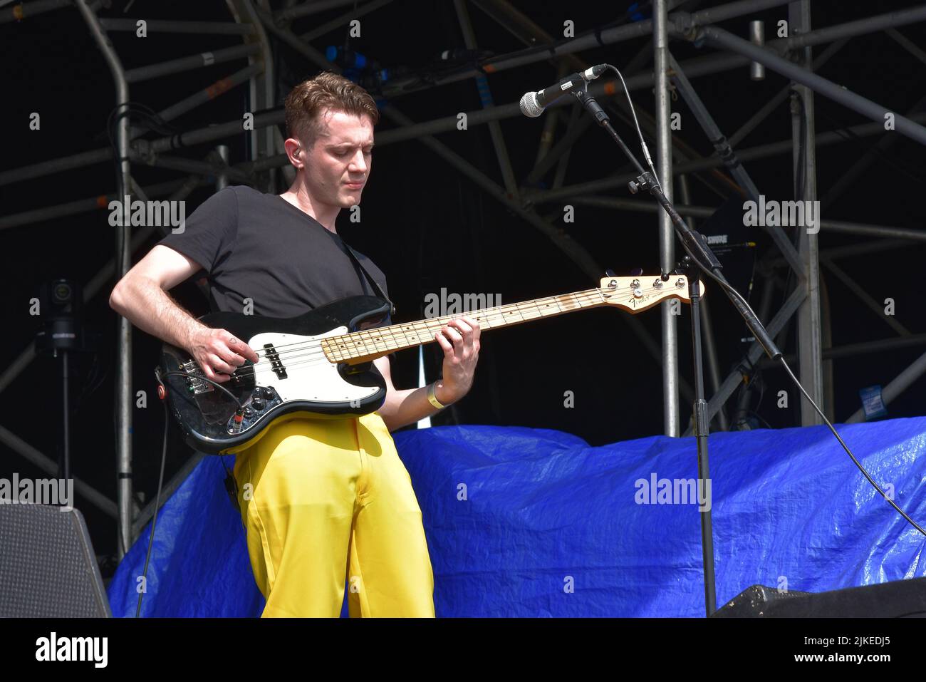 Alex Townsley From King No One Performing Live On Stage In Concert, Day ...