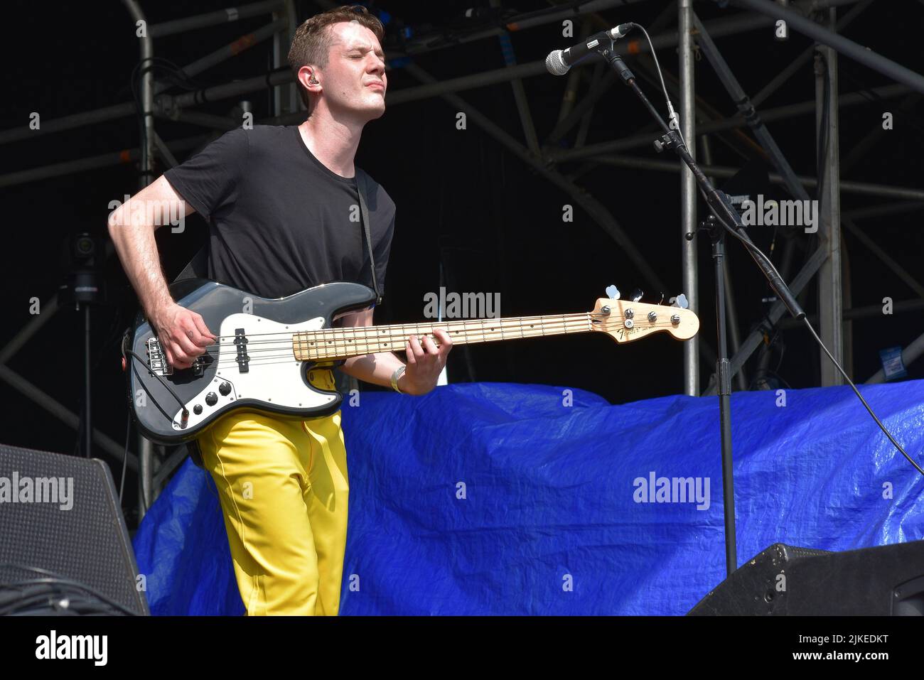 Alex Townsley From King No One Performing Live On Stage In Concert, Day ...