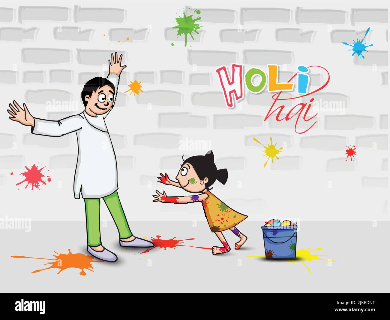 Brick colour background Stock Vector Images - Alamy