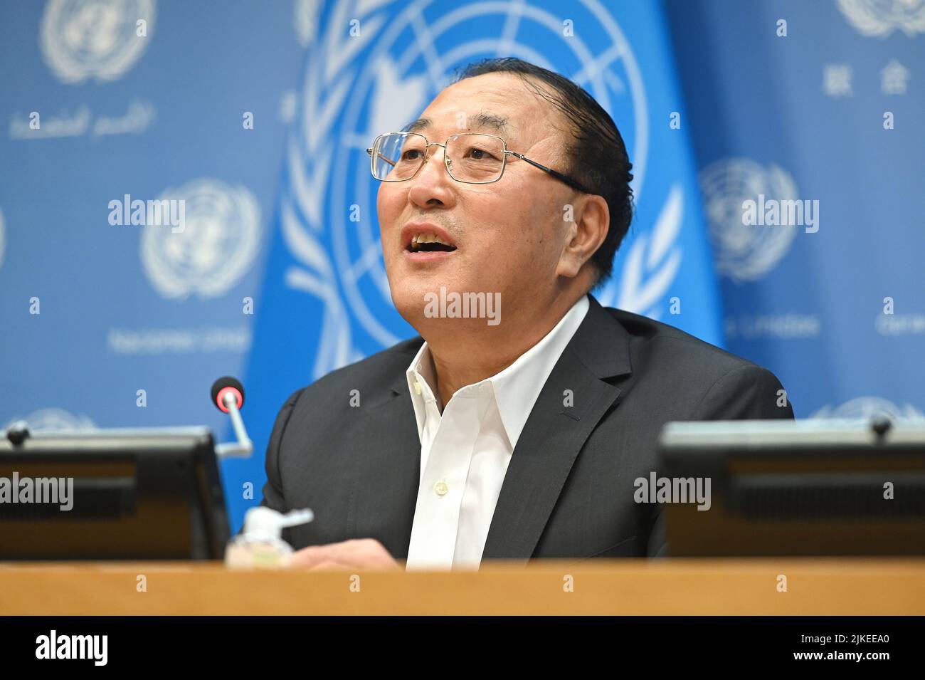 Ambassador Zhang Jun, Permanent Representative of China to the United ...