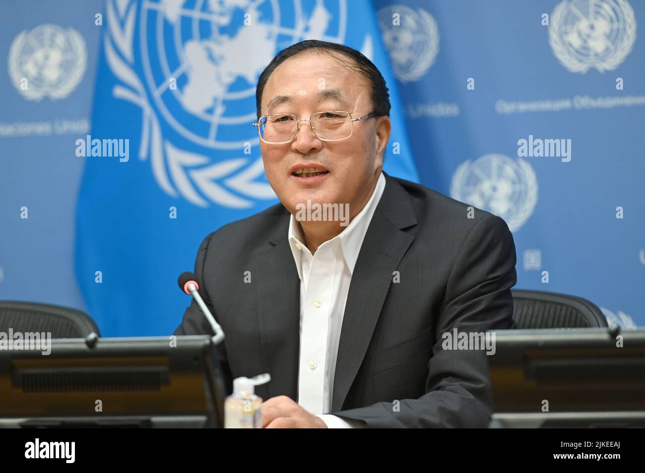Ambassador Zhang Jun, Permanent Representative of China to the United ...