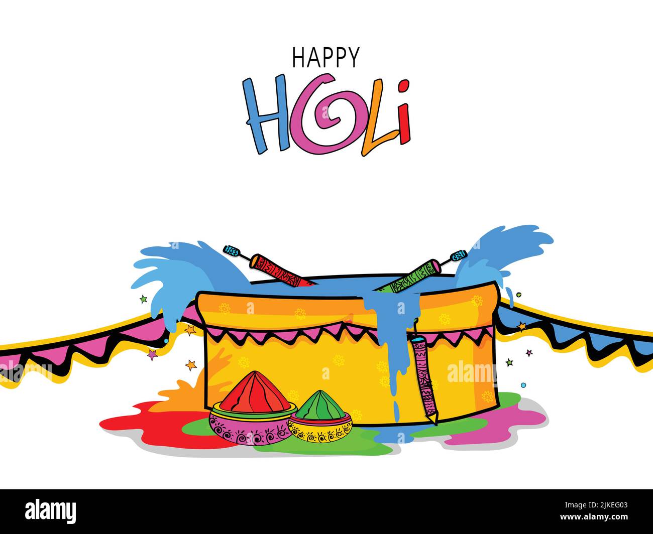 Pichkari colour hi-res stock photography and images - Alamy