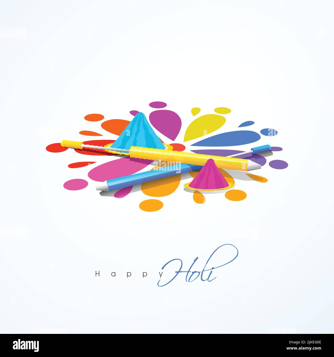 Holi rangoli Stock Vector Images - Alamy