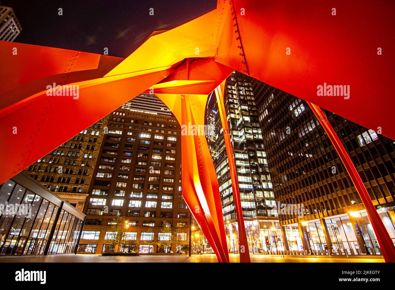 Down town Chicago Stock Photo - Alamy