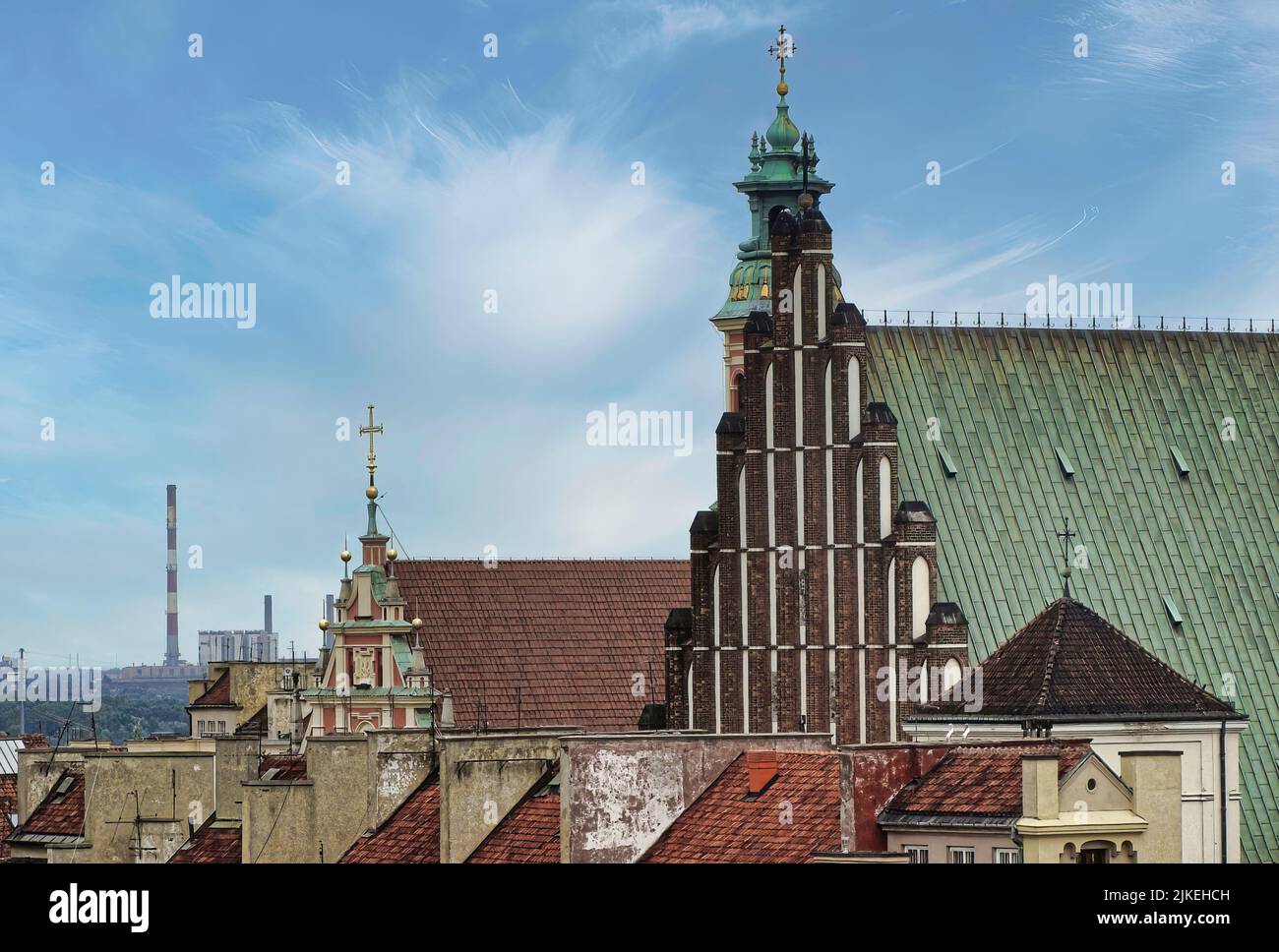 Modern historical warsaw city hi-res stock photography and images - Alamy
