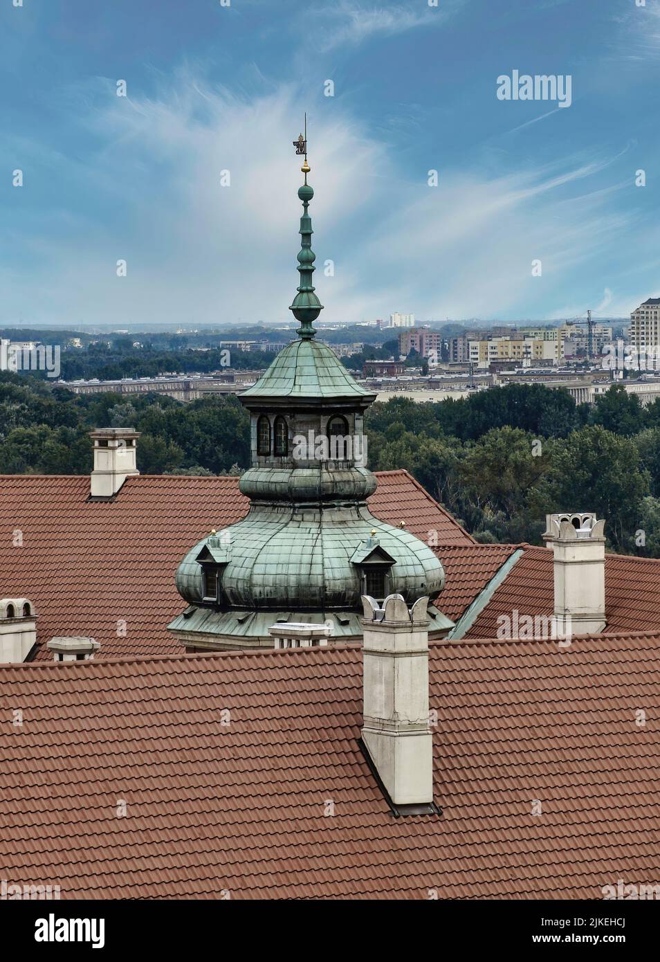 Warsaw, the capital of Poland with architecture ranging from Gothic ...