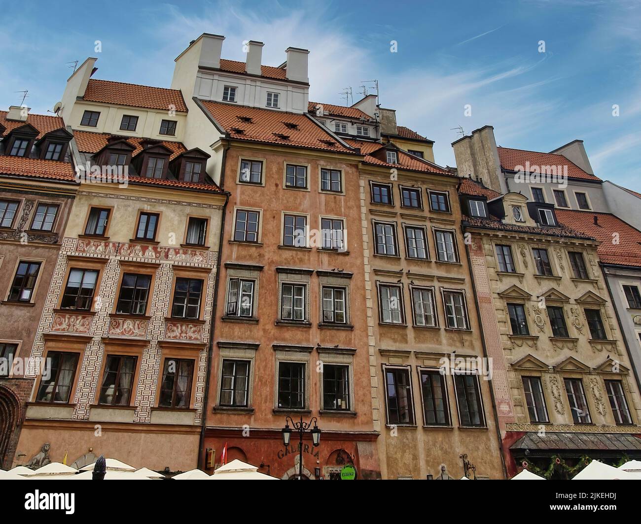 Warsaw, the capital of Poland with architecture ranging from Gothic ...