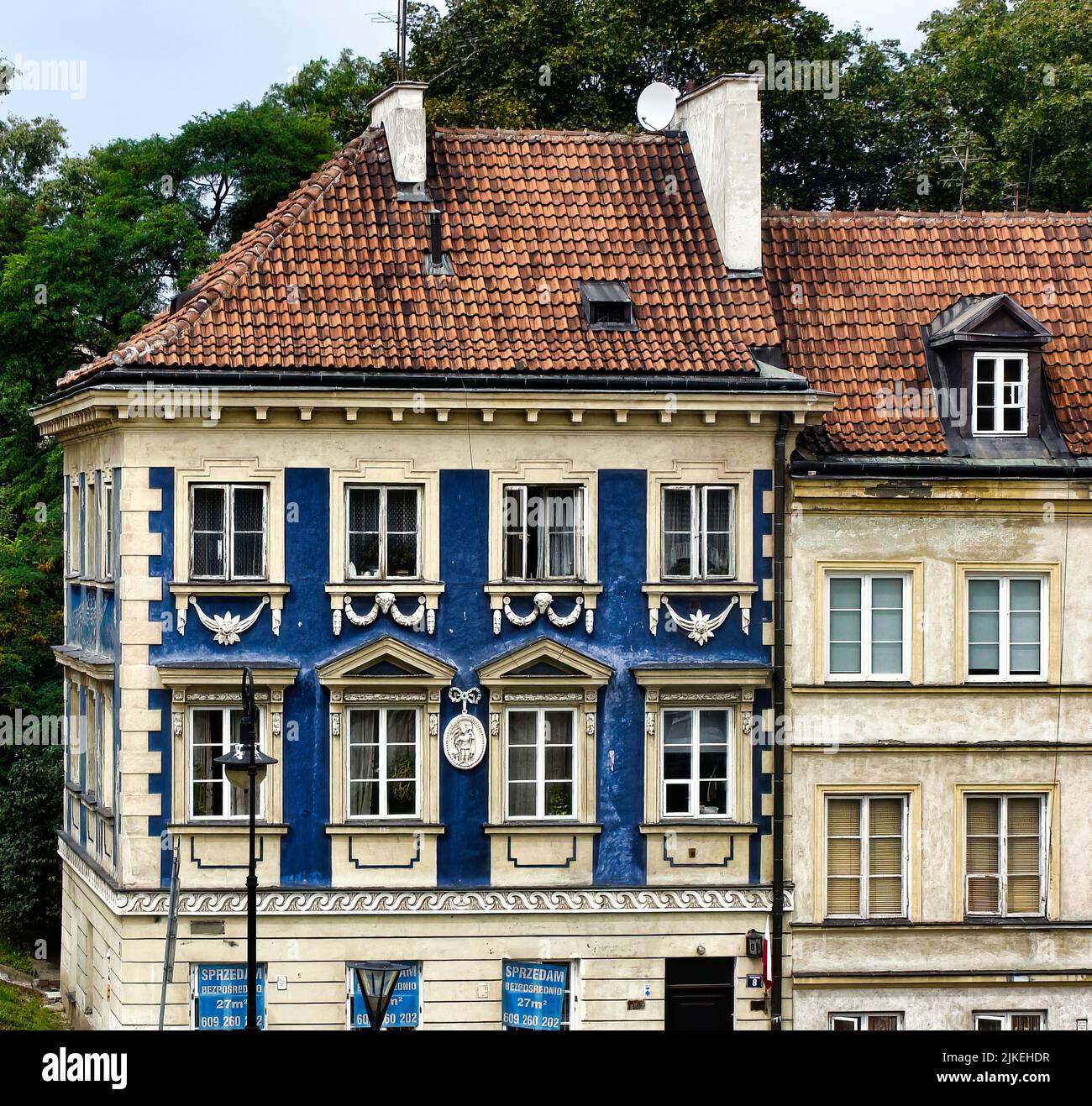 Warsaw, the capital of Poland with architecture ranging from Gothic ...