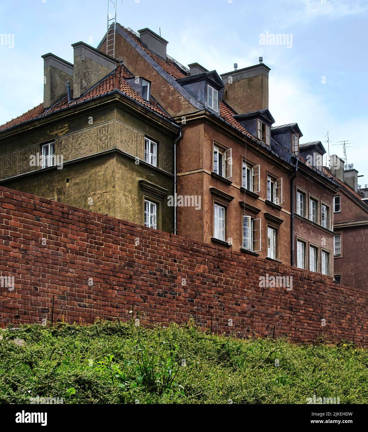 Warsaw, the capital of Poland with architecture ranging from Gothic ...
