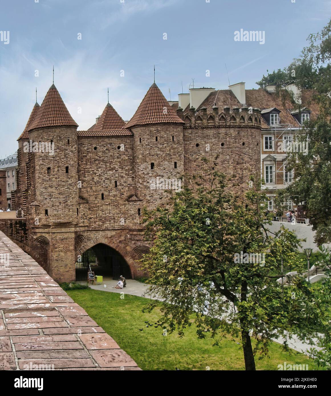 Warsaw, the capital of Poland with architecture ranging from Gothic ...