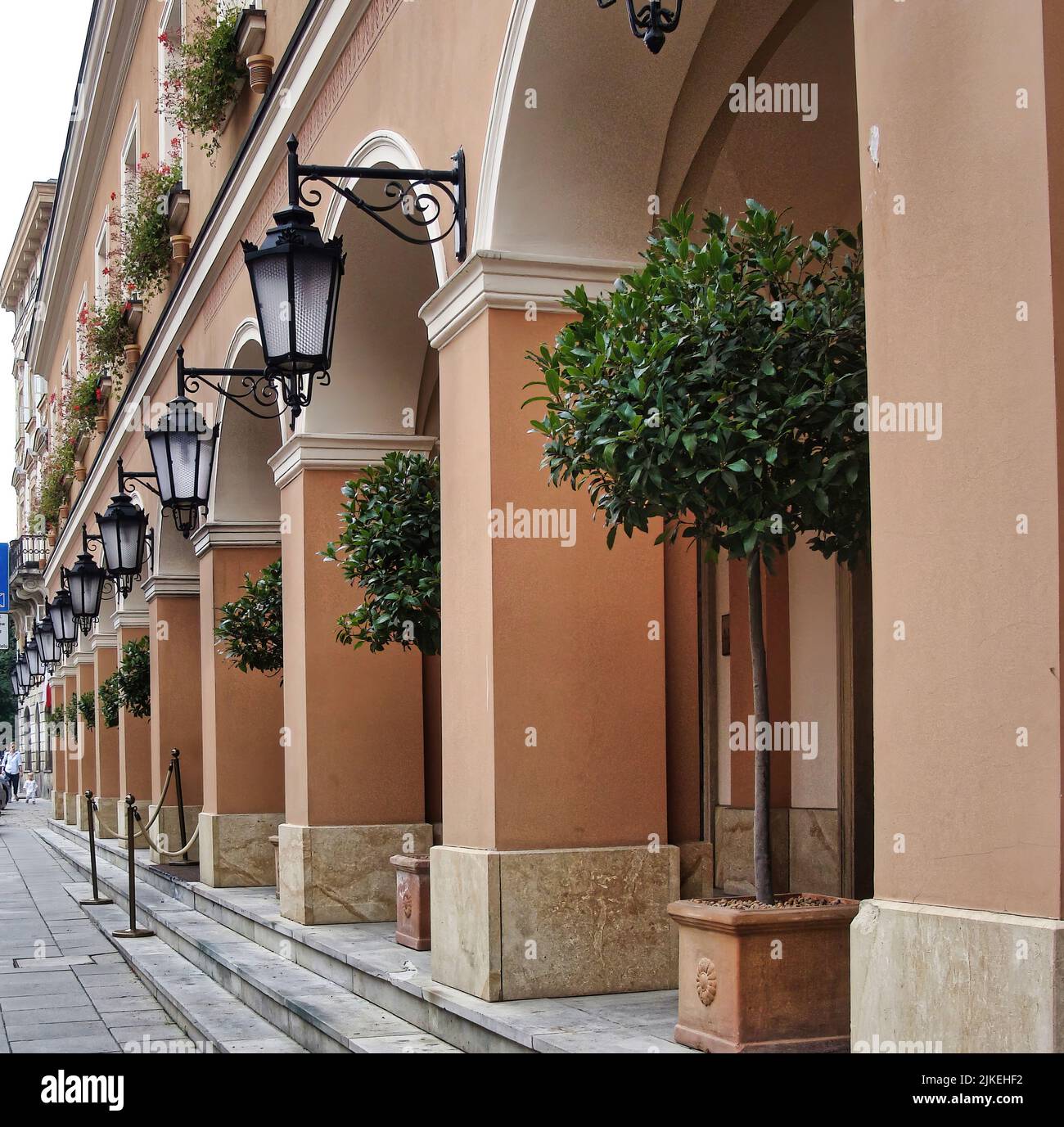 Warsaw, the capital of Poland with architecture ranging from Gothic ...