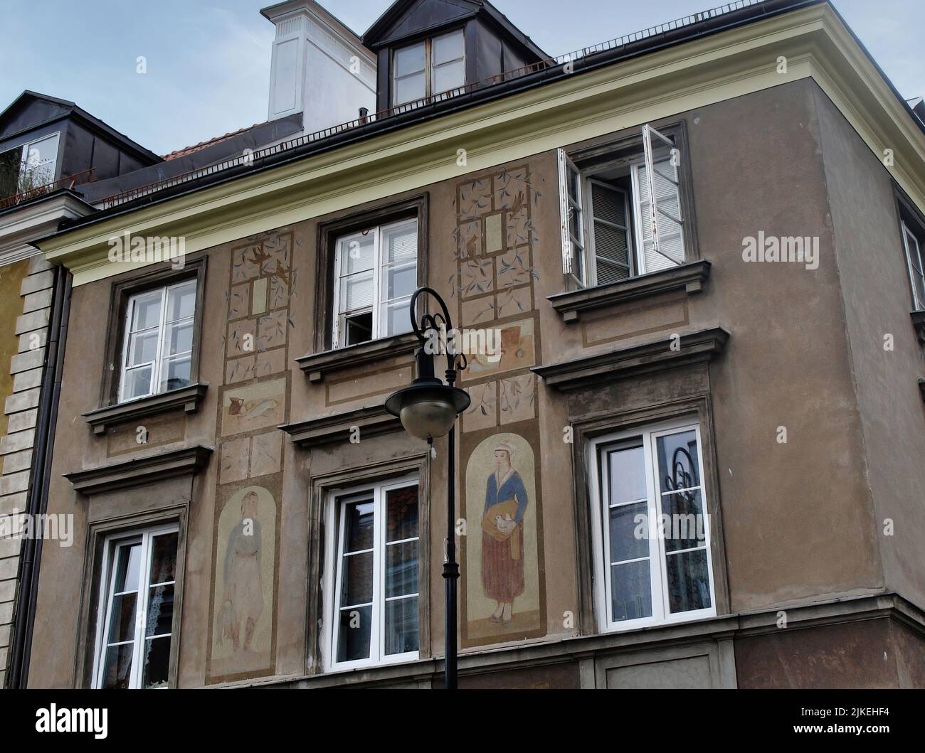 Warsaw, the capital of Poland with architecture ranging from Gothic ...