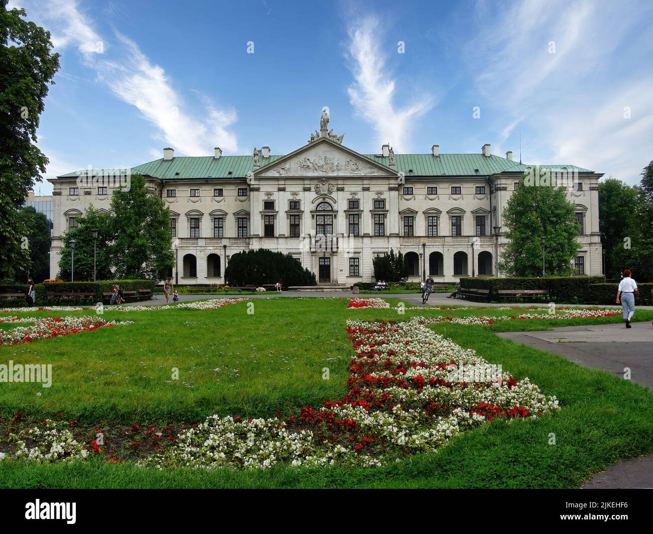 Warsaw, the capital of Poland with architecture ranging from Gothic ...