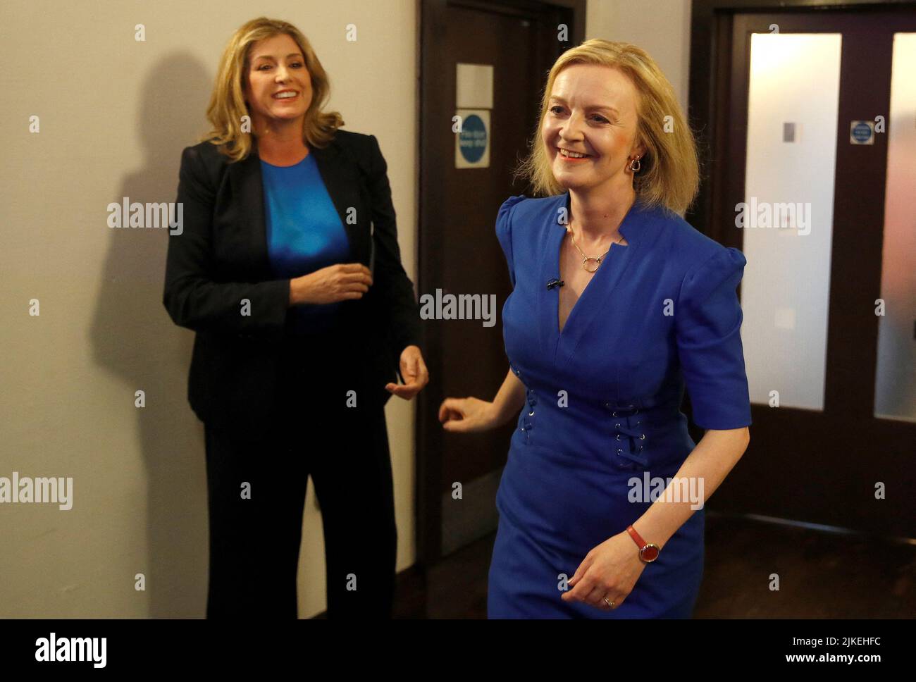 Penny mordaunt conservative leadership campaign hi-res stock ...