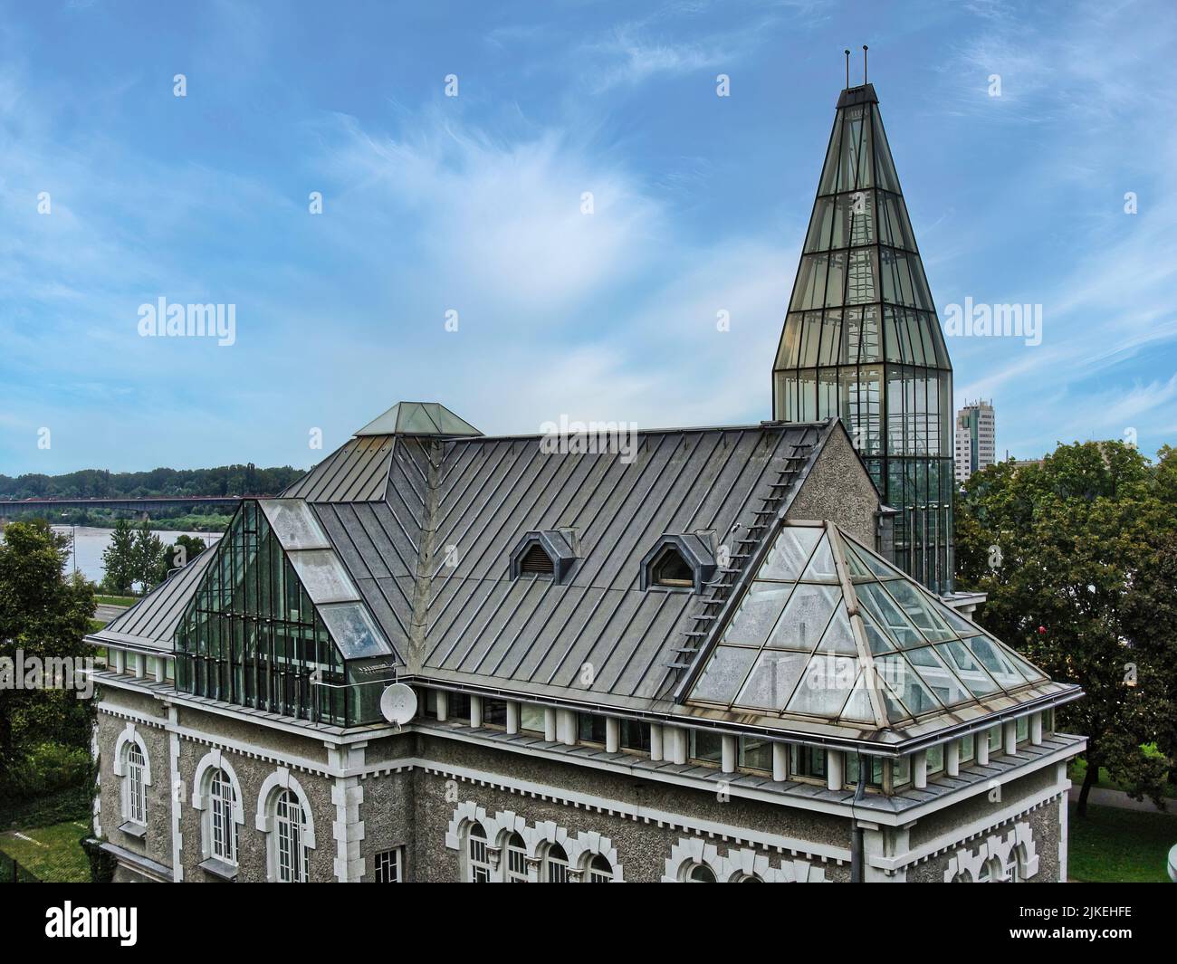 Warsaw, the capital of Poland with architecture ranging from Gothic ...
