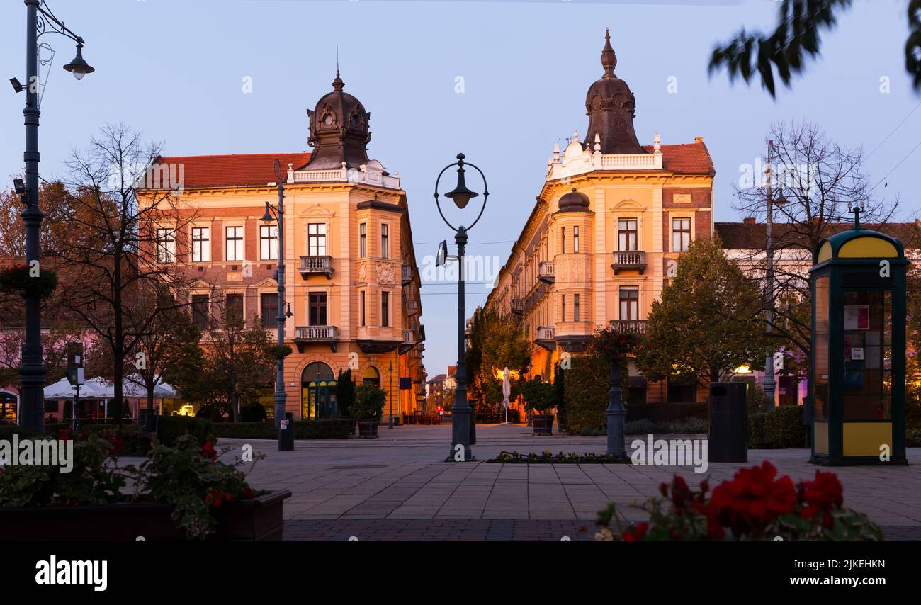 Debrecen street hi-res stock photography and images - Alamy
