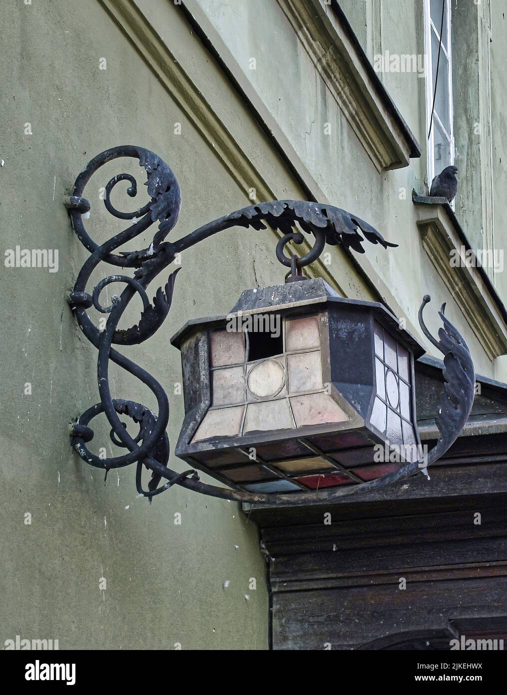 Some details of Warsaw, (Poland) with its very varied architecture ...