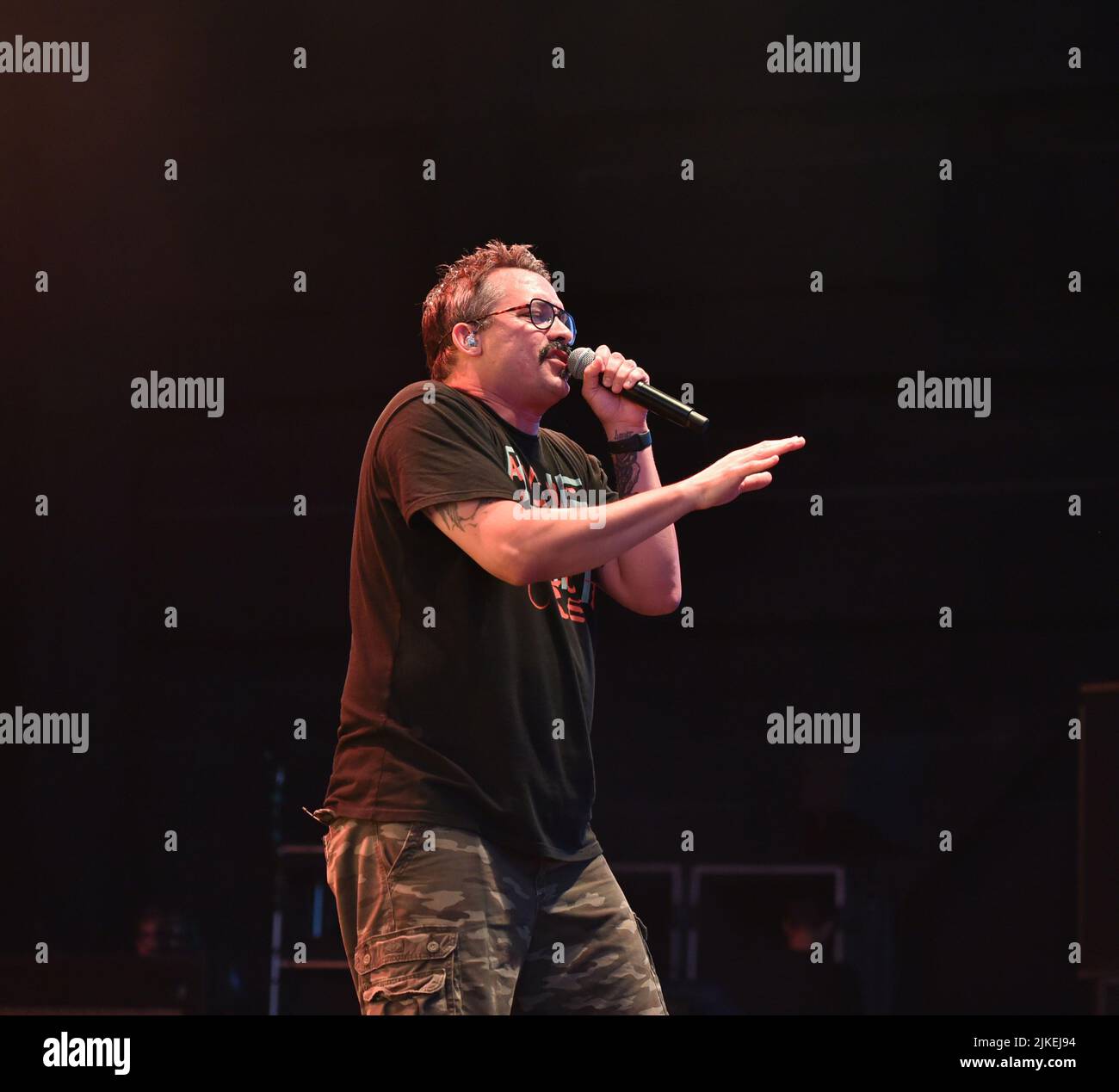 July 31, 2022, Portsmouth, Virginia, USA: Atmosphere member SLUG brings ...