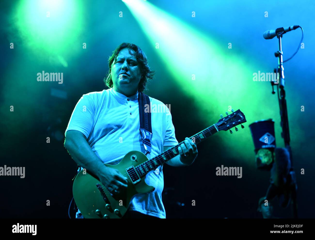 July 31, 2022, Portsmouth, Virginia, USA: Iration member MICAH PUESCHEL ...