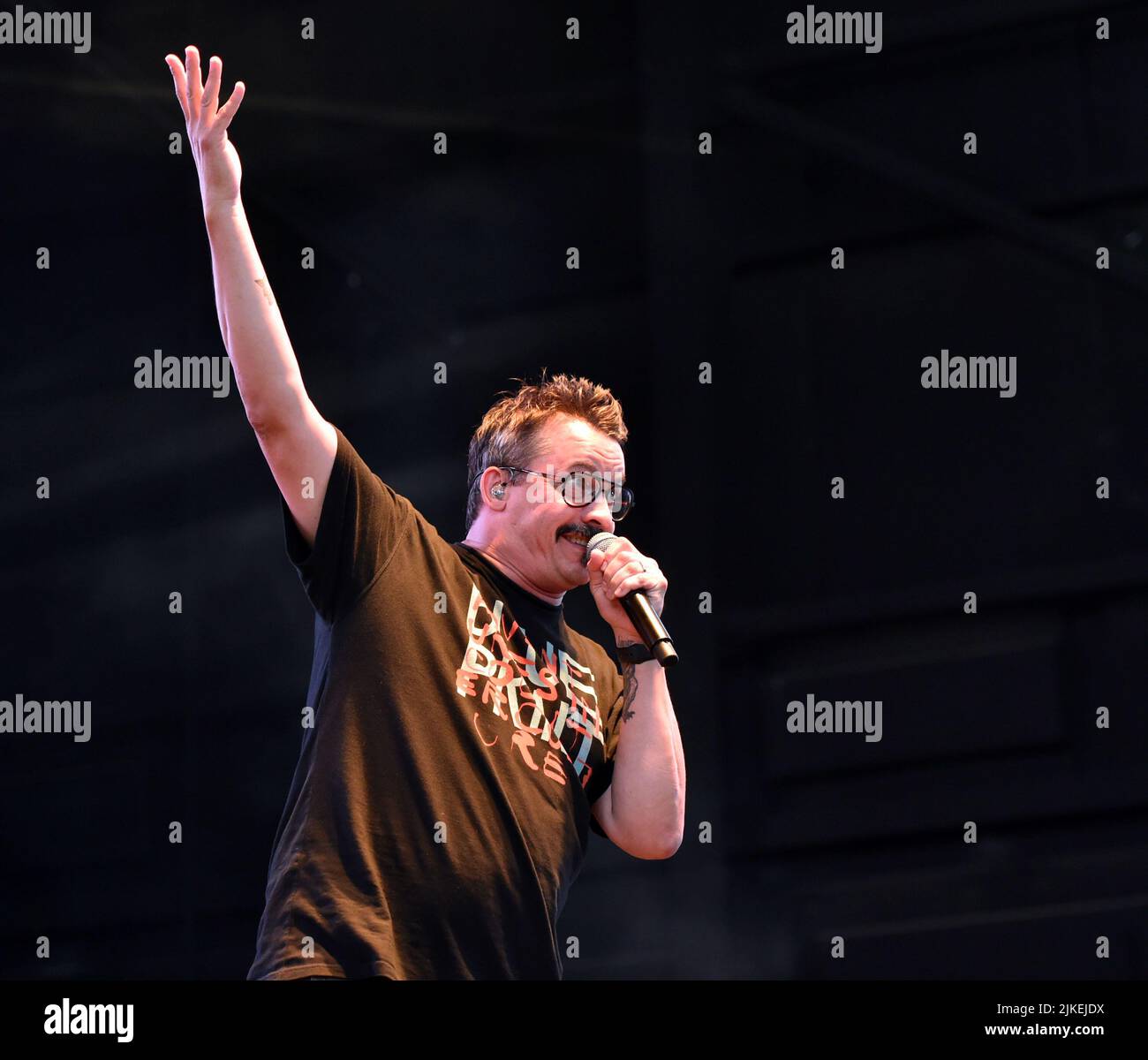 July 31, 2022, Portsmouth, Virginia, USA: Atmosphere member SLUG brings ...