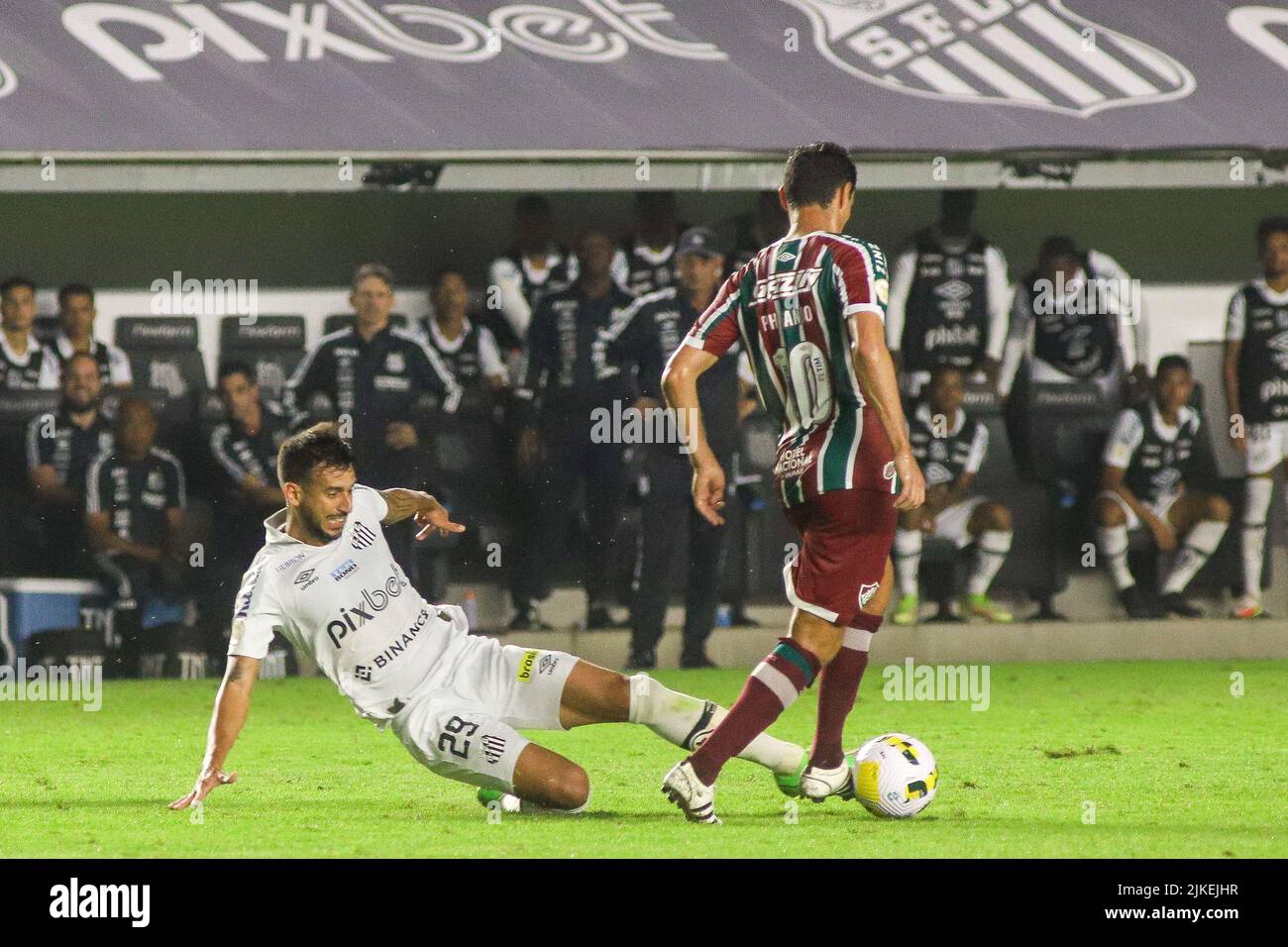 SP - Santos - 08/01/2022 - BRAZILIAN A 2022 - SANTOS X FLUMINENSE ...