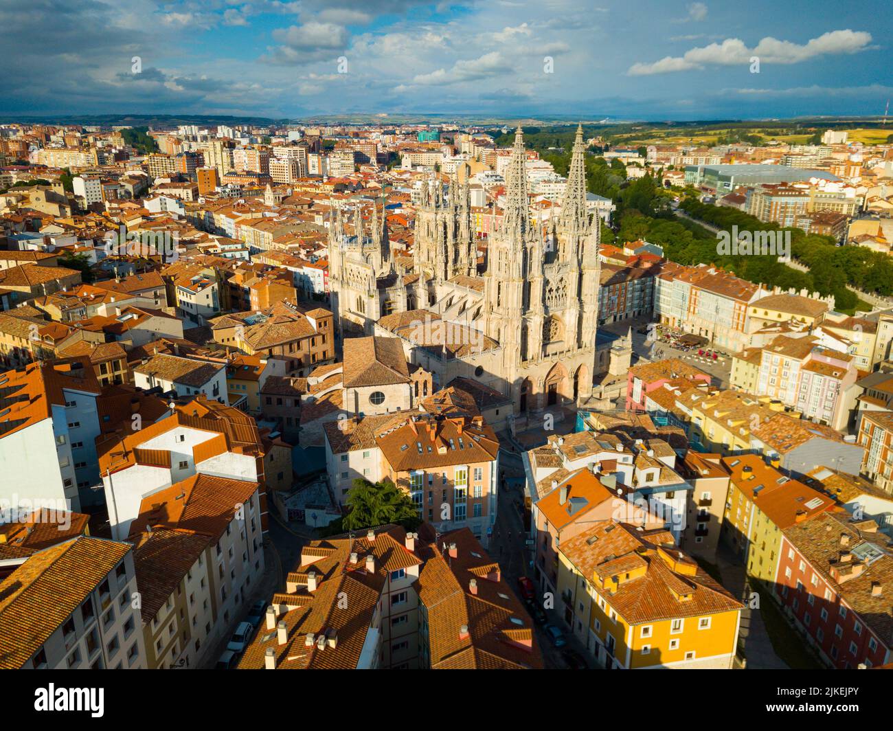 Top view of burgos hi-res stock photography and images - Alamy