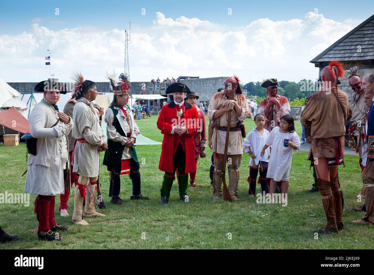 Old Fort Niagara State Historical Park, New York Stock Photo - Alamy