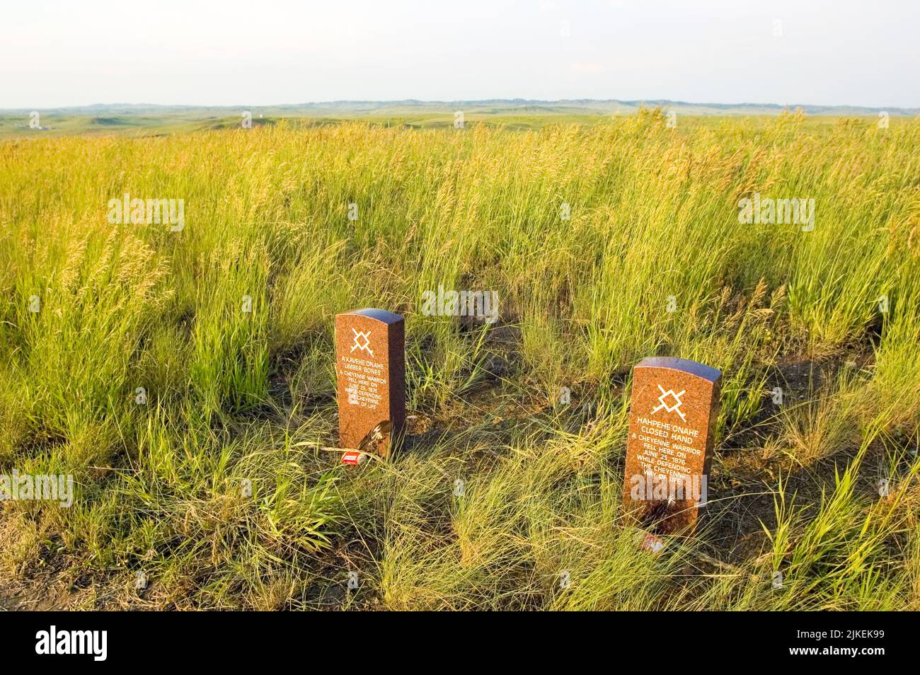 Honoring two Northern Cheyenne Indian warriors who died while defending ...