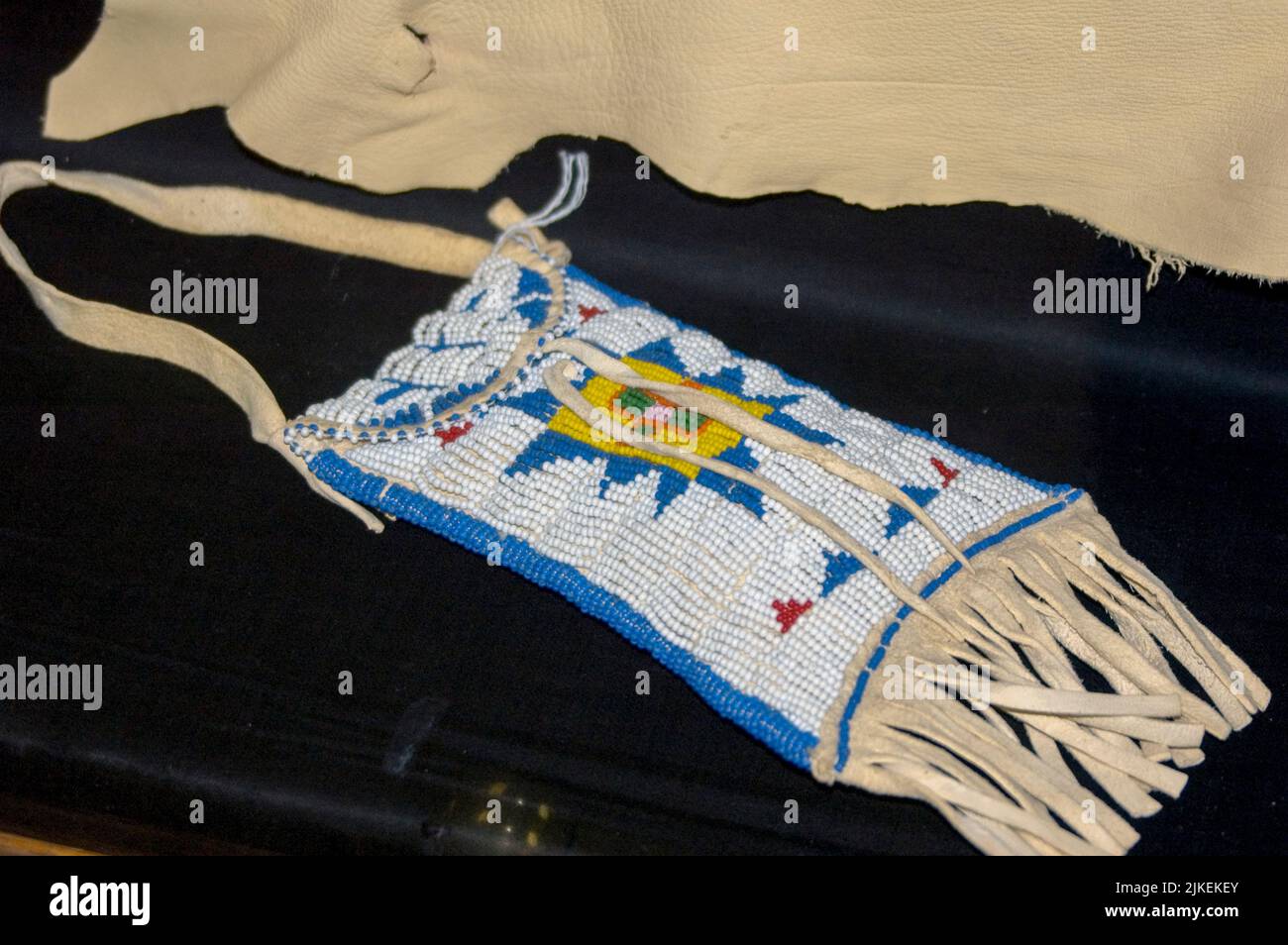 Crow Indian Reservation Museum, Crow Agency Montana Stock Photo - Alamy