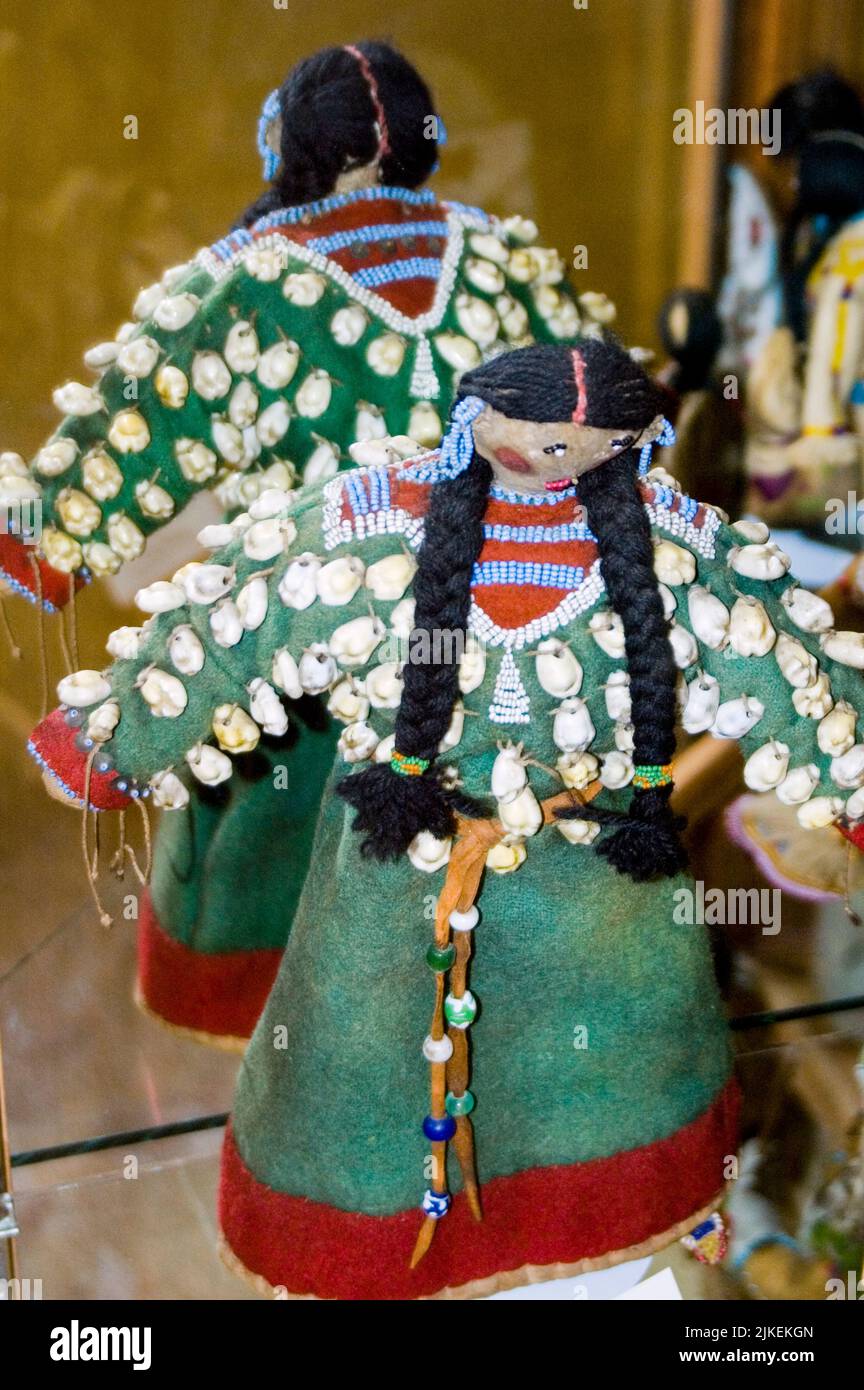 Crow Indian Reservation Museum, Crow Agency Montana Stock Photo - Alamy